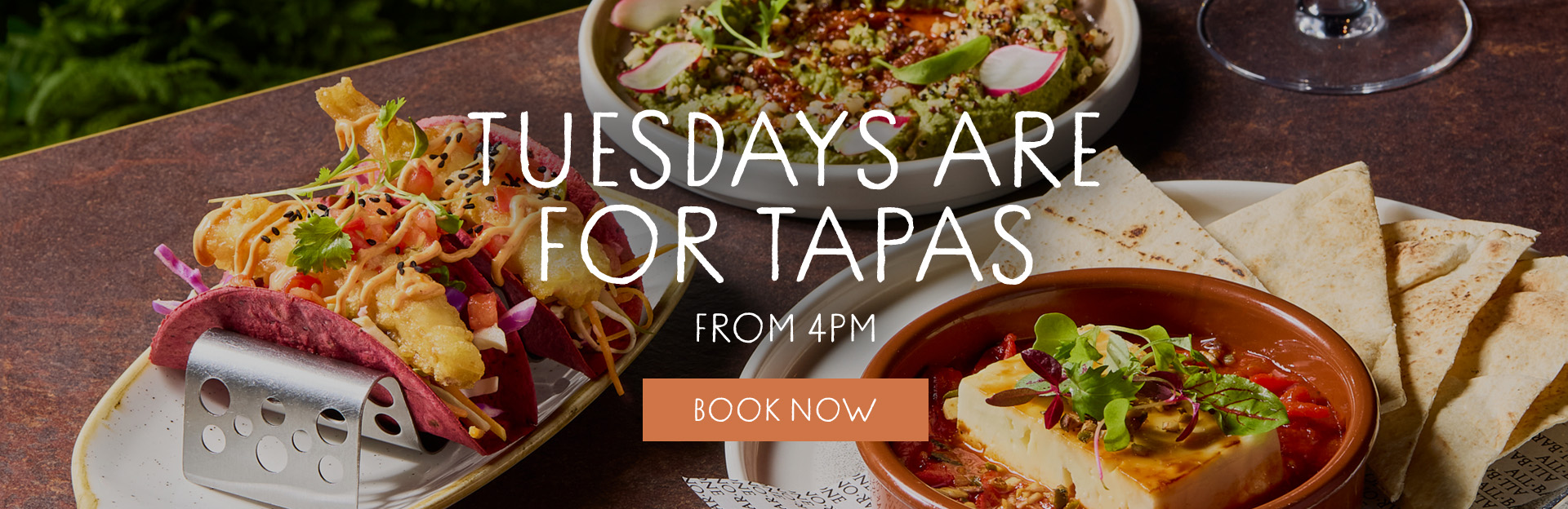 Tapas Tuesday - 4 Plates & Drinks from £32 | All Bar One